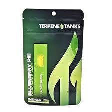 TERPENE TANKS - Blueberry Pie | 1G | Disposable Vape