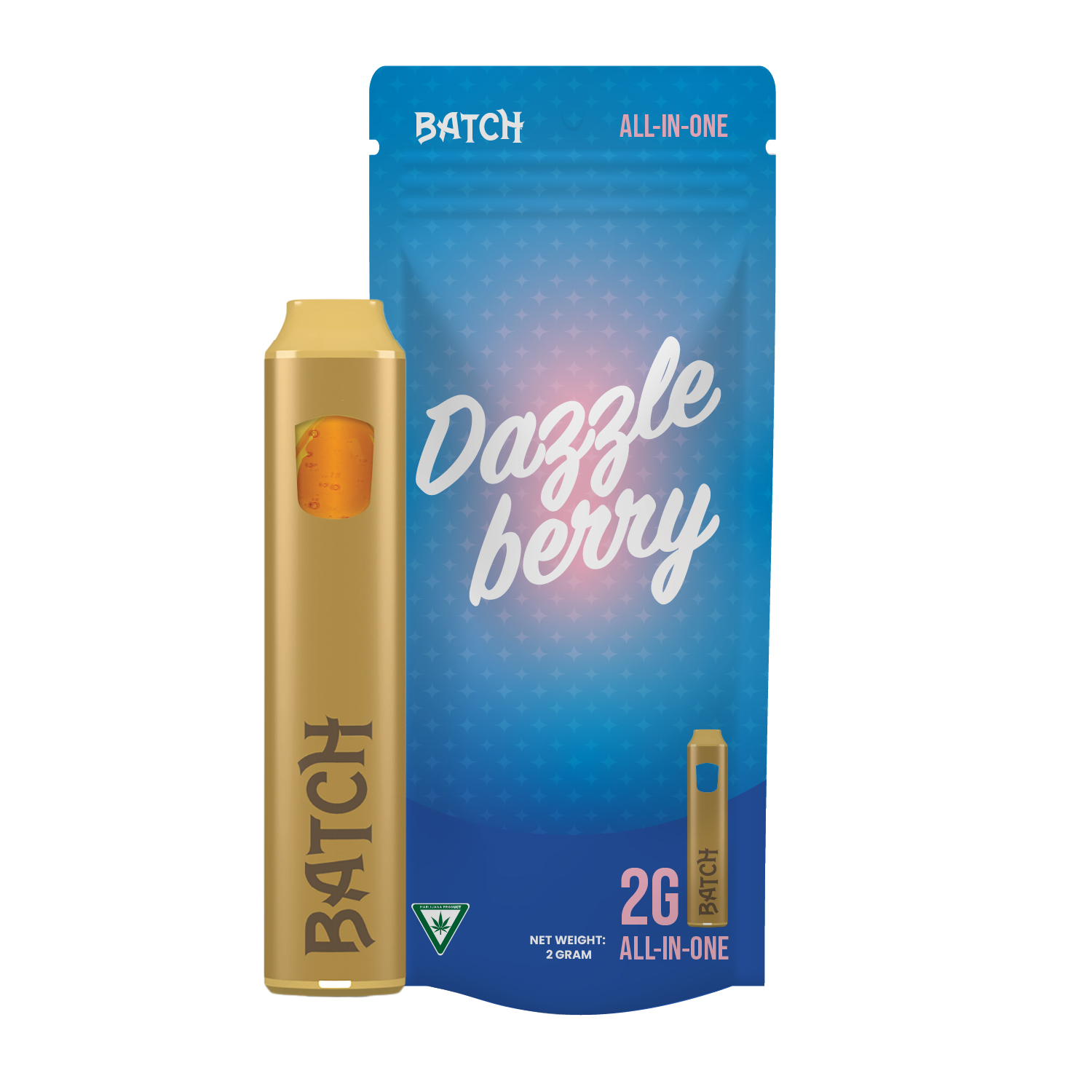 BATCH - Dazzleberry | 2G Disposable Vape