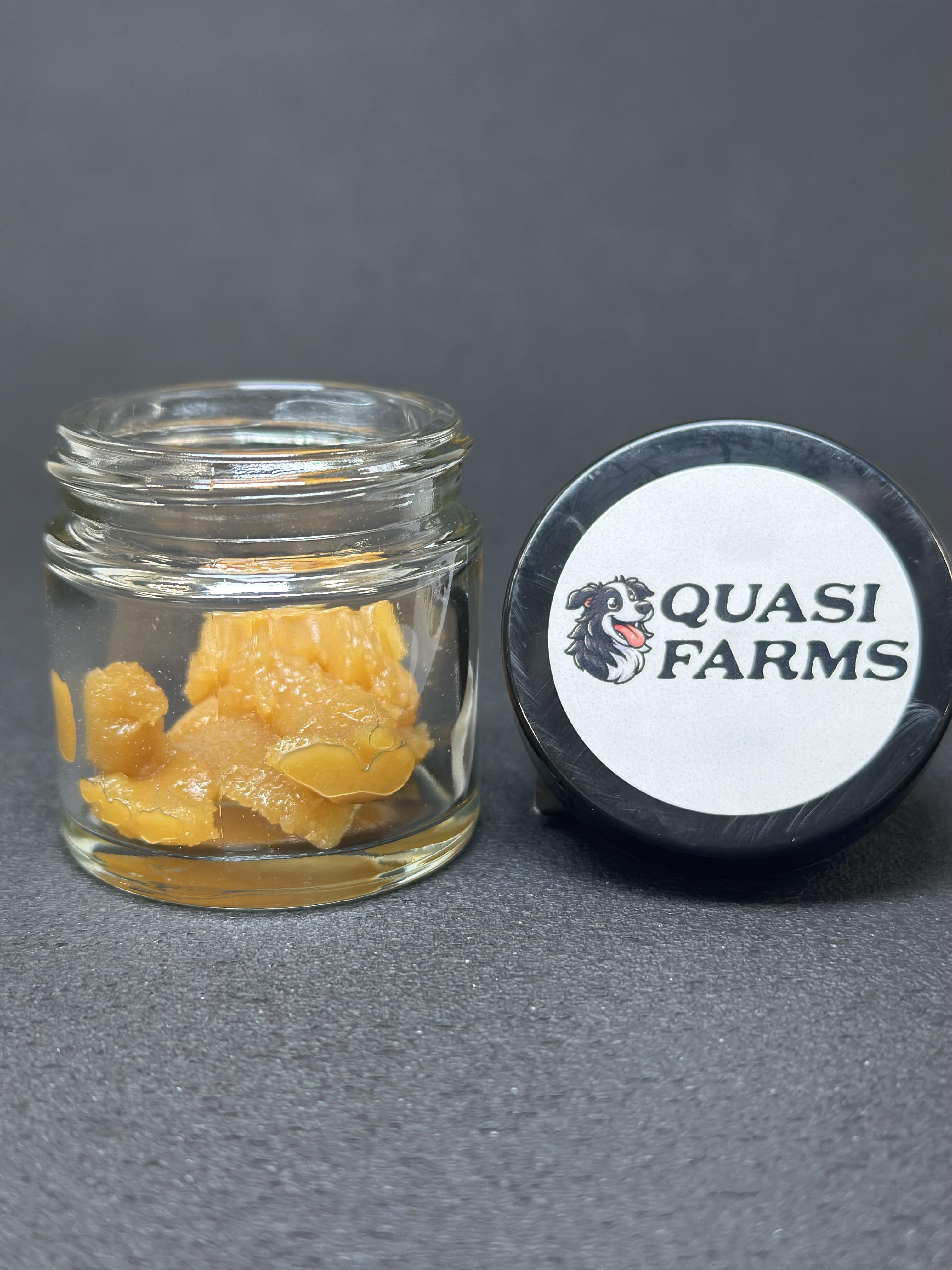 QUASI FARMS - Cherry Gorilla | Cured Badder | 7G Baller Bucket